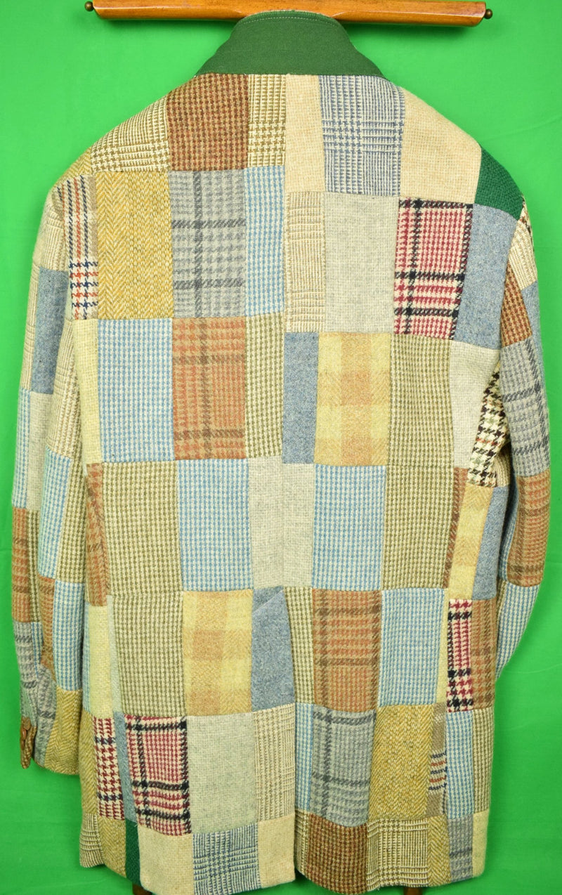 "Corbin, Ltd Patch Panel Tweed Sport Jacket" Sz: 44L (SOLD)