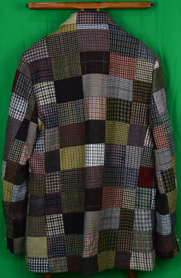 "Rowing Blazers Patch Tweed Sport Jacket" Sz 42R (As New)