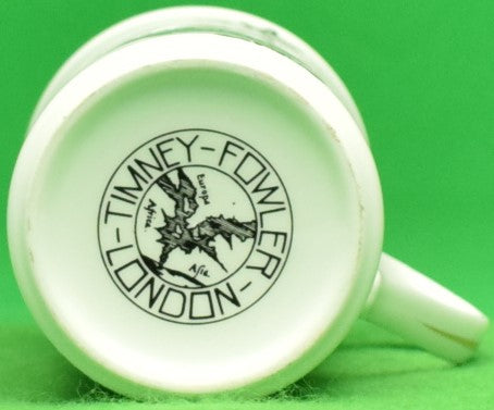 "Pair x Timney-Fowler London Ceramic Mugs w/ Neoclassical Crests" (SOL