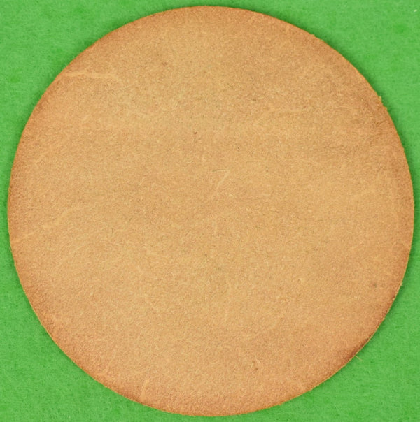"Set x 4 Papworth Saddle Leather Coasters" (SOLD)