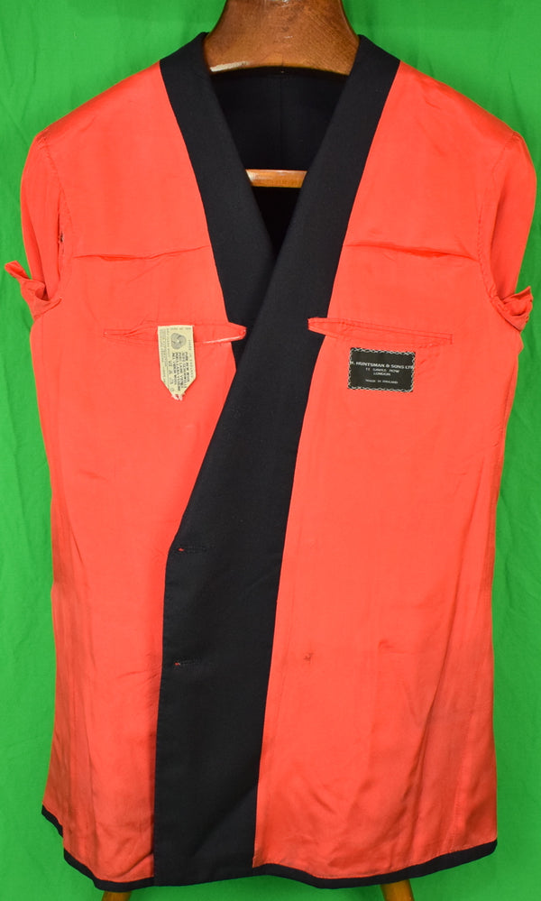 "H. Huntsman & Sons 11 Savile Row Navy DB Blazer" Sz 40L (SOLD)