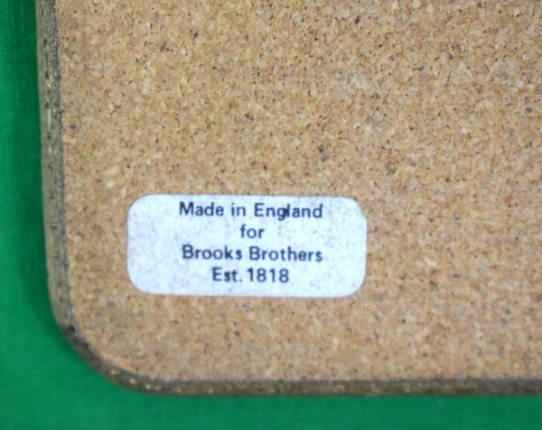 Set Of 2 Brooks Brothers x George Stubbs/ Edwin Cooper Cork Back Place