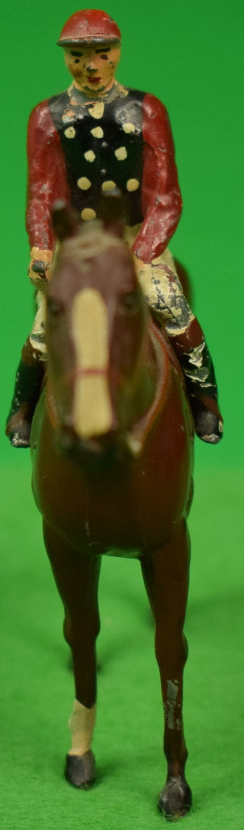 "Britains c1940s Jockey & Racehorse" (SOLD)