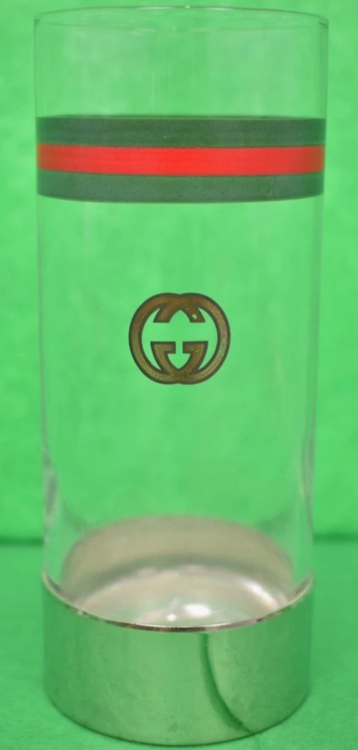 "Gucci Of Italy c1960s 9pc Barware Serving Set" (SOLD)