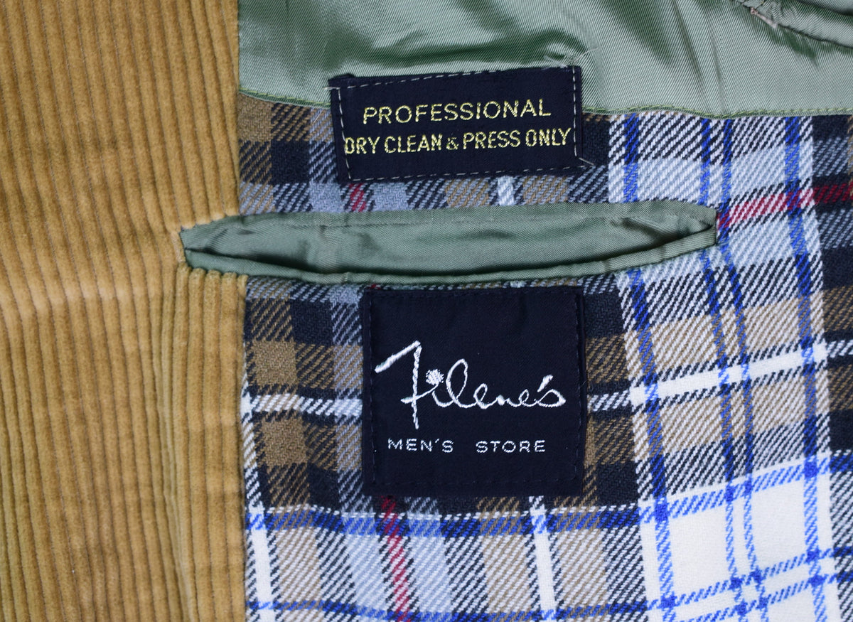 "Corduory Shooting Jacket w/ Remington Shell Buttons" Sz: 40R