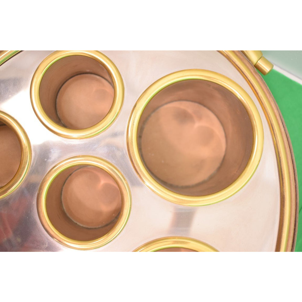 "Gucci Of Italy c1960s 9pc Barware Serving Set" (SOLD)