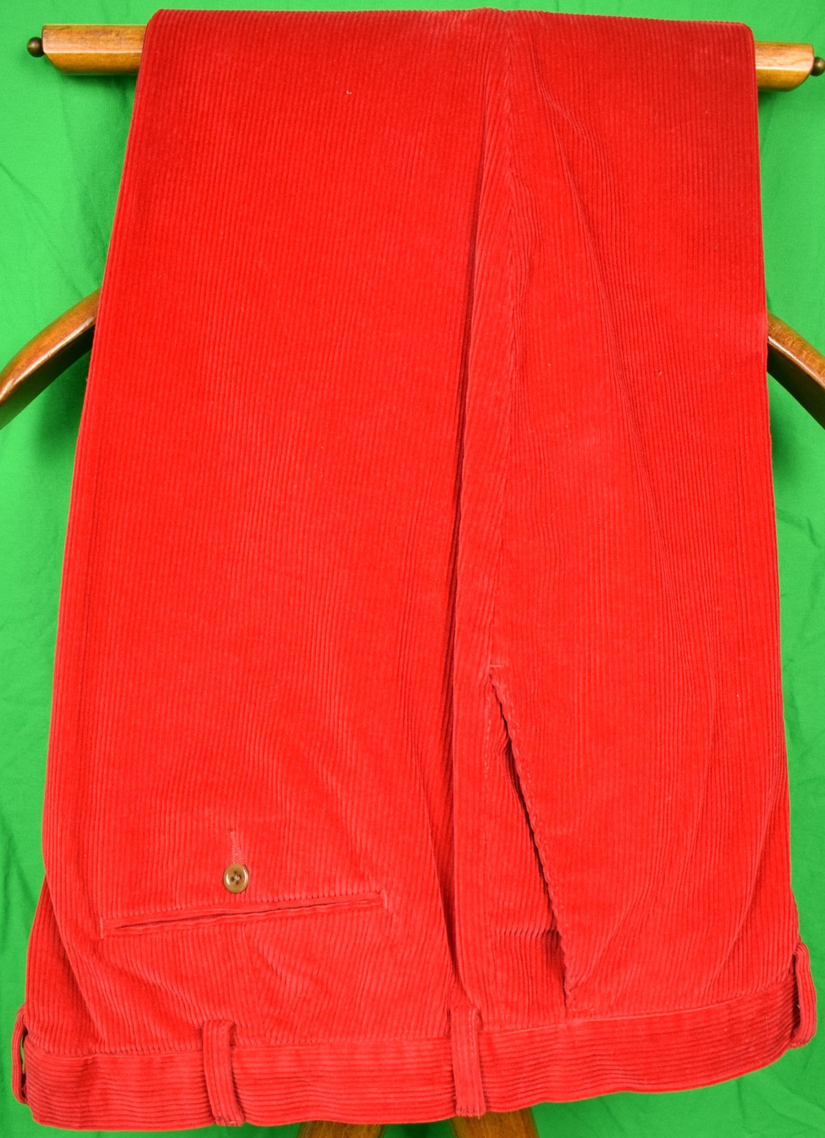 Polo Ralph Lauren Red Corduroy Trousers Sz 38"W x 32"L