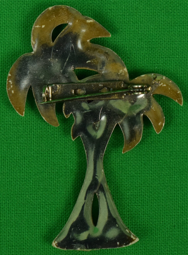 Palm Tree Brooch