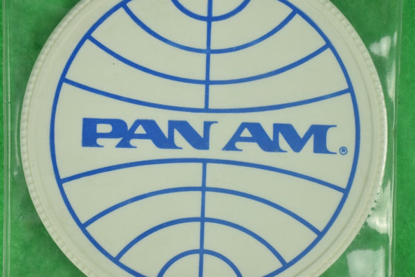 Pair of Pan Am Brasil 747 c1960s Luggage Tags (New/ in Plastic Sleeve!