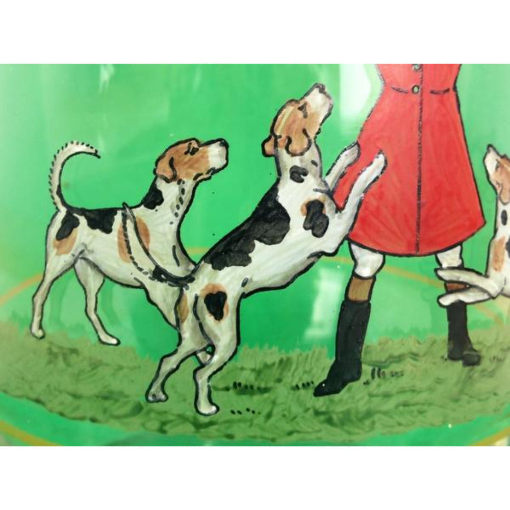 "Abercrombie & Fitch Frank Vosmansky Fox-Hunt c1938 Cocktail Shaker"