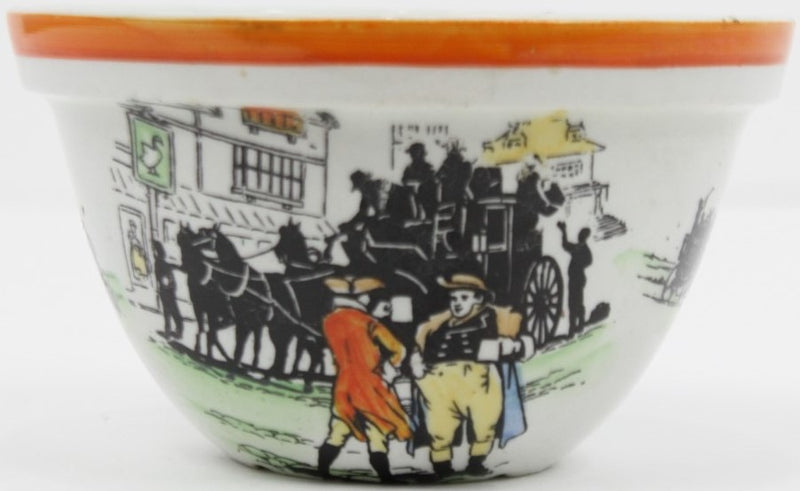 "Set x 5 English Coaching Scene Bowls"