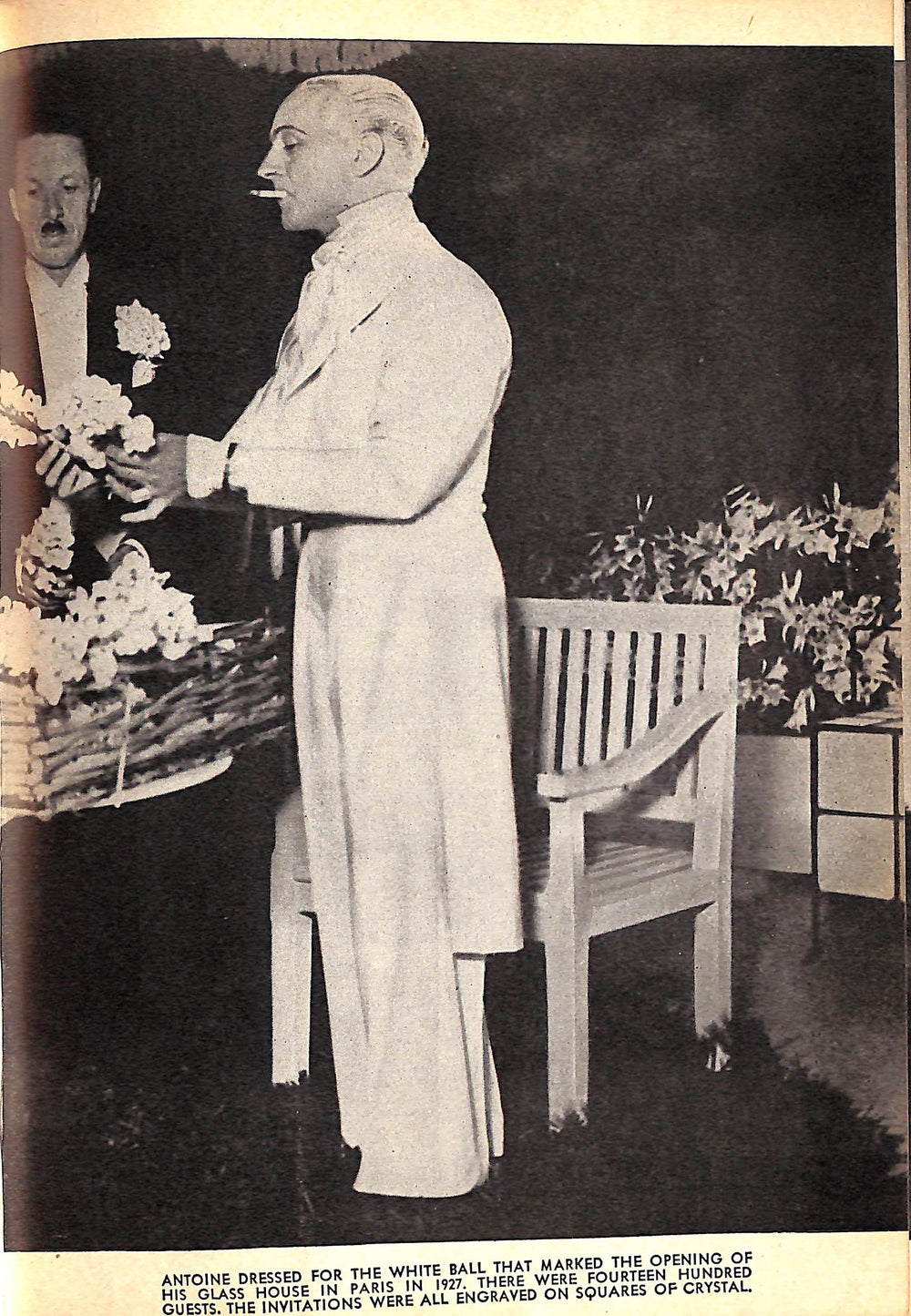 "Antoine (INSCRIBED) w/ Intro by Lady Mendl" 1945 (SOLD)