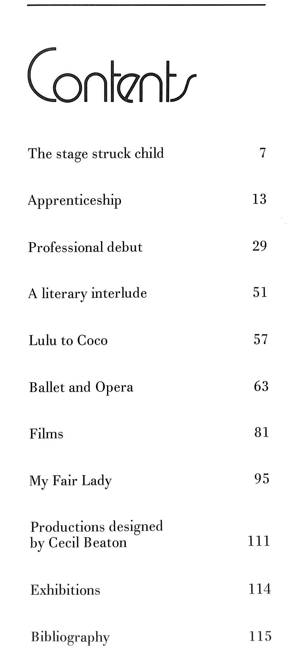 "Cecil Beaton: Stage And Film Designs" 1975 SPENCER, Charles