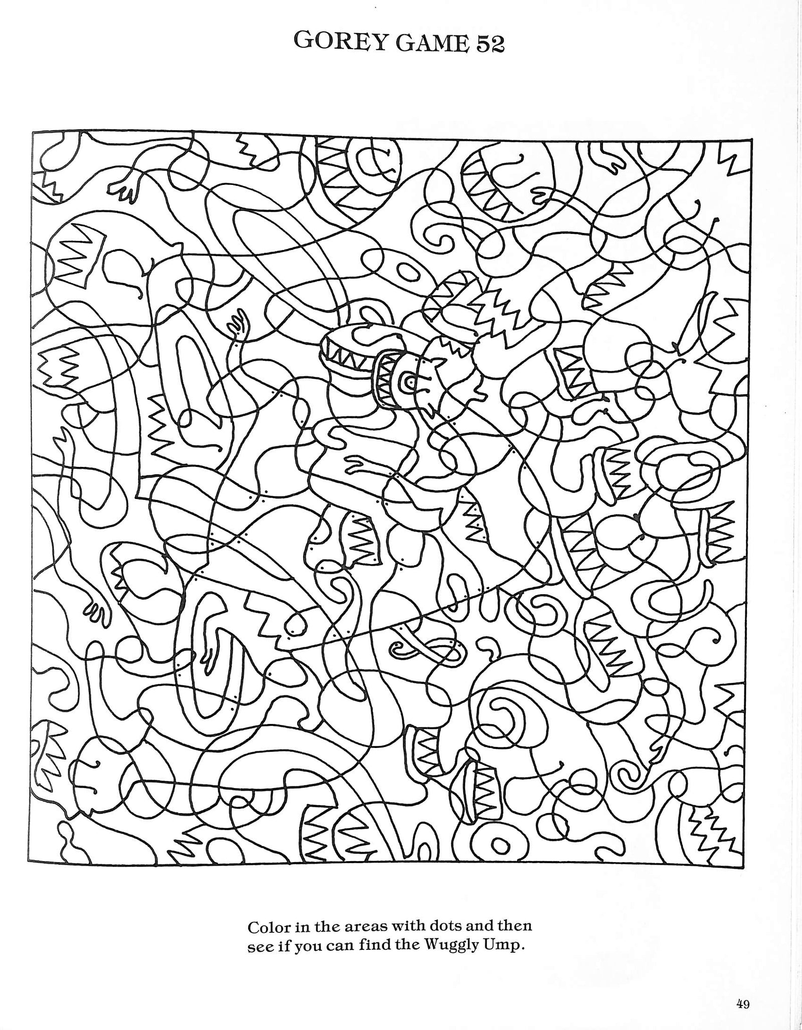 "Gorey Games: Based On The Works Of Edward Gorey" 1979 (SOLD)