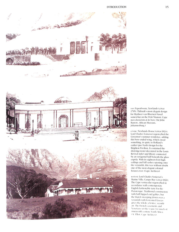 "Historic Houses Of South Africa" 1987 VINEY, Graham