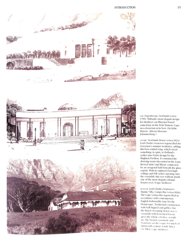 "Historic Houses Of South Africa" 1987 VINEY, Graham