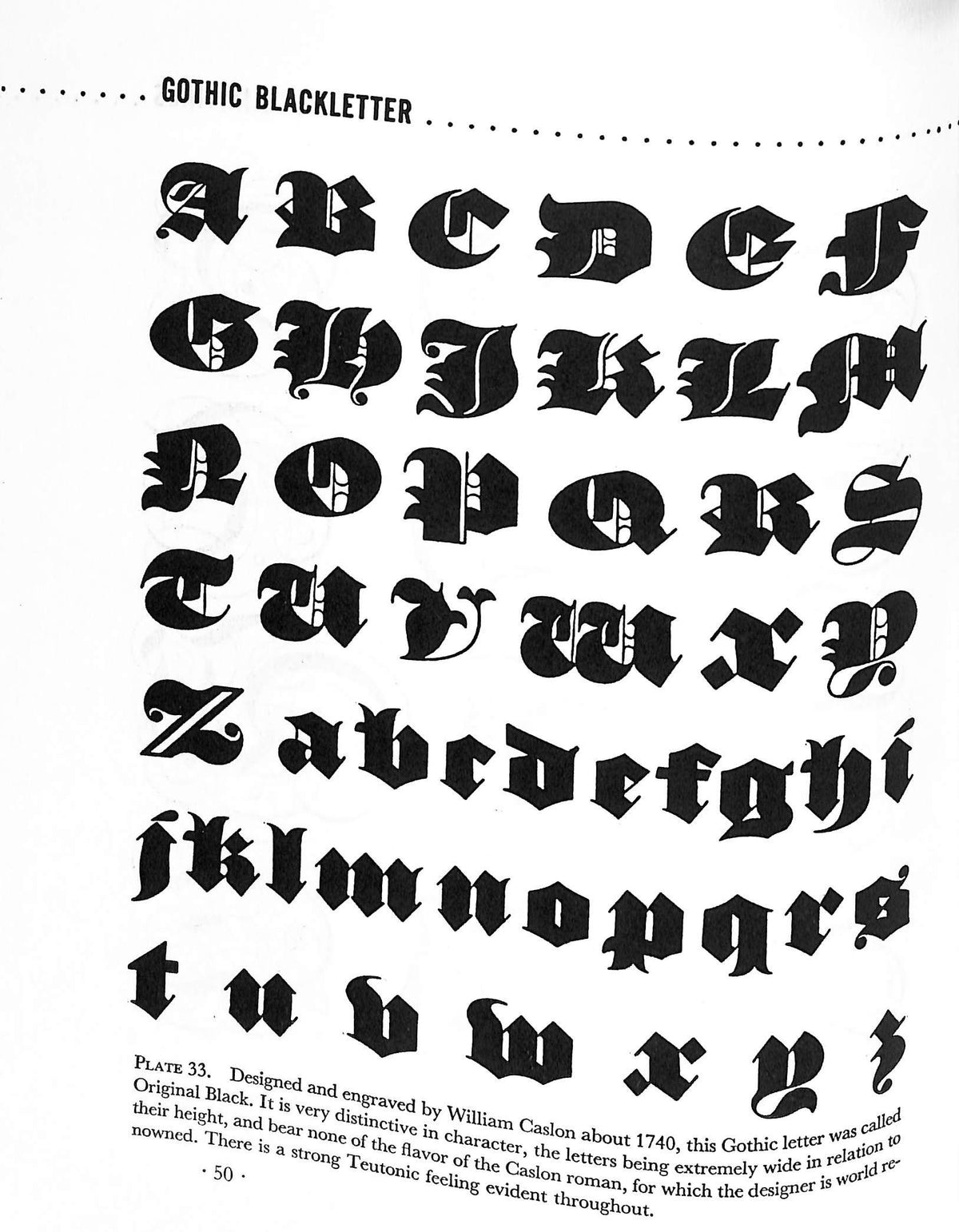 "Lettering From A To Z" 1946 HORNUNG, Clarence P.