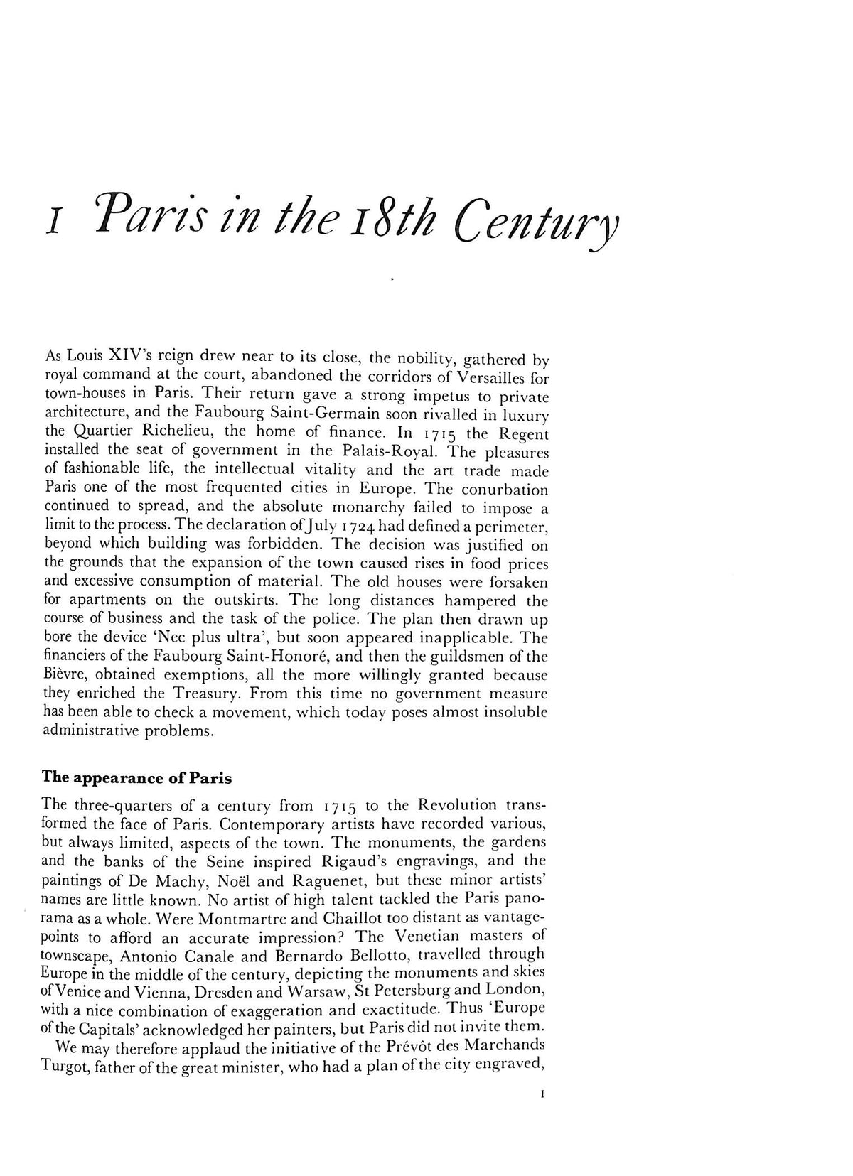 "Stately Mansions Eighteenth Century Paris Architecture" 1972 GALLET,