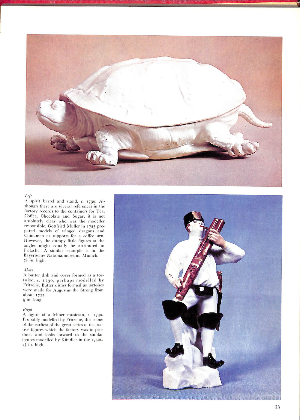 "Antique Porcelain In Color: Meissen" 1971 MORLEY-FLETCHER, Hugo