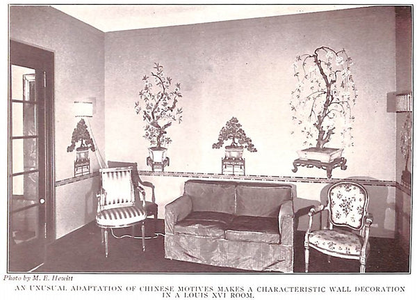 "Wallpaper: Its History, Design And Use" 1923 ACKERMAN, Phyllis