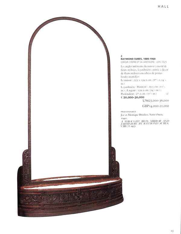 "Collection Claude Et Simone Dray Art Deco" 2006