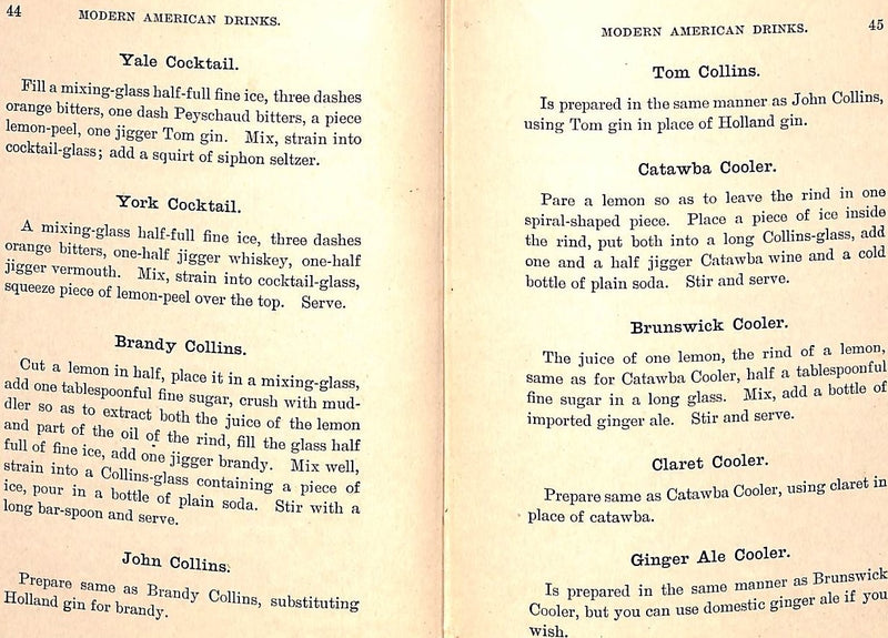 "Modern American Drinks: How To Mix And Serve All Kinds Of Cups And Dr