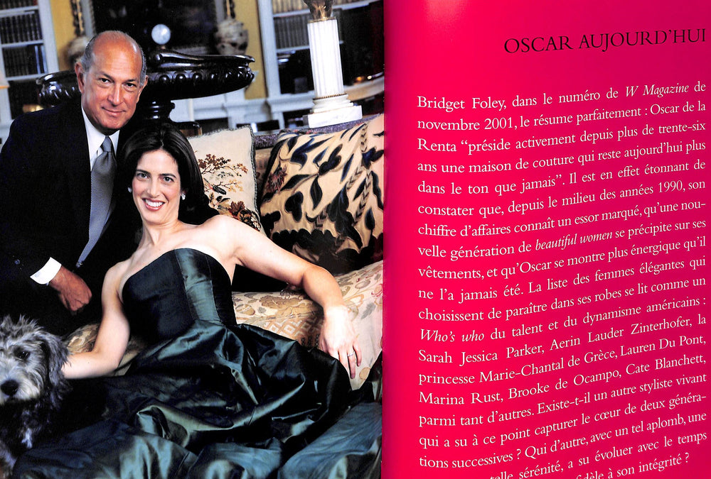 "Oscar De La Renta: Inspiration Et Style D'Un Grand Couturier Americai
