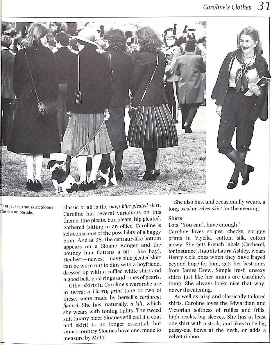 "The Official Sloane Ranger Handbook The First Guide To What Really Ma