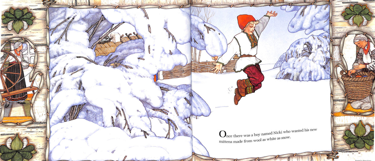 "The Mitten: A Ukrainian Folktale" 1989 BRETT, Jan