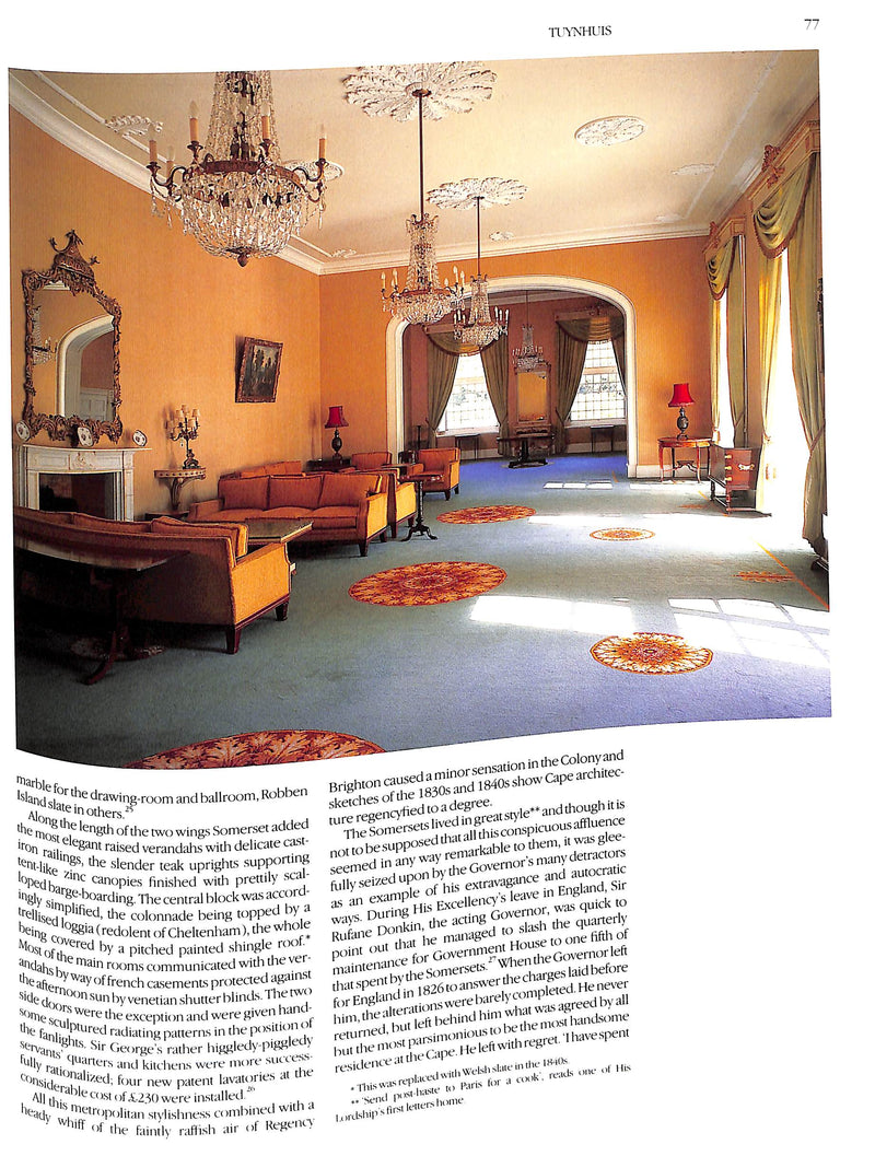 "Colonial Houses Of South Africa" 1987 VINEY, Graham