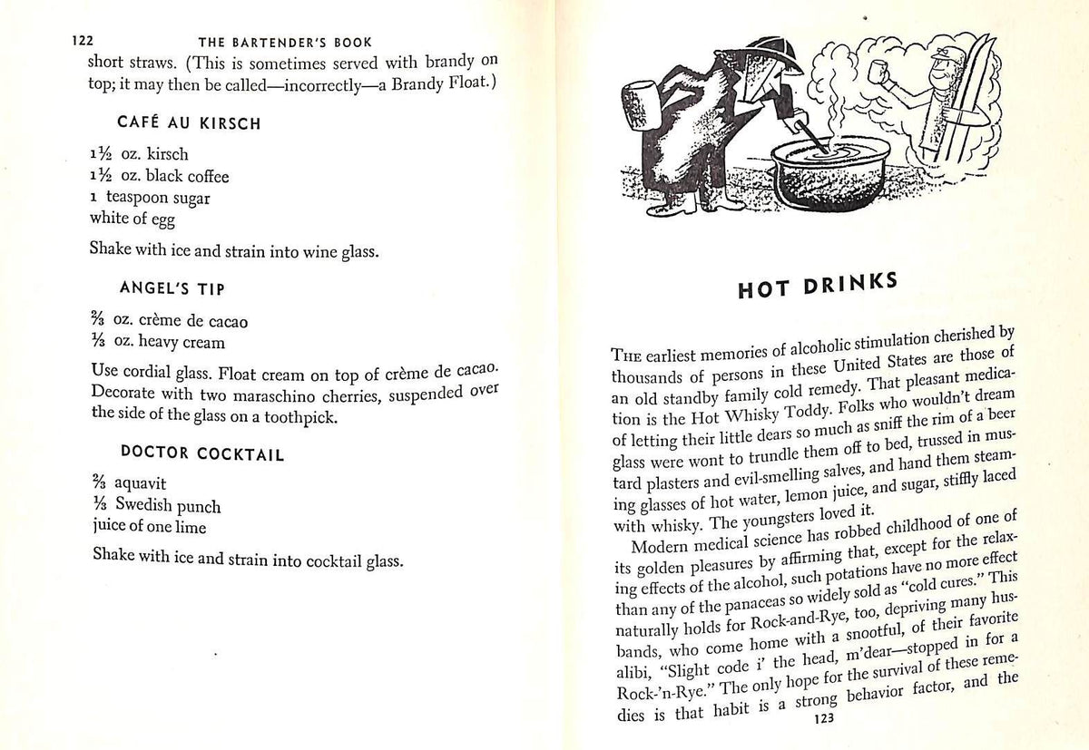 "The Bartender's Book" 1951 TOWNSEND, Jack and MCBRIDE, Tom Moore