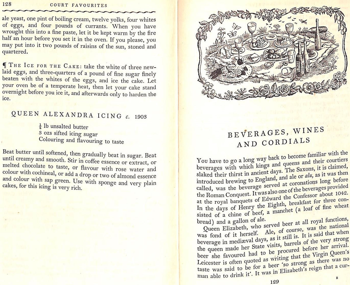 "Court Favourites Recipes From Royal Kitchens" 1953 CRAIG, Elizabeth