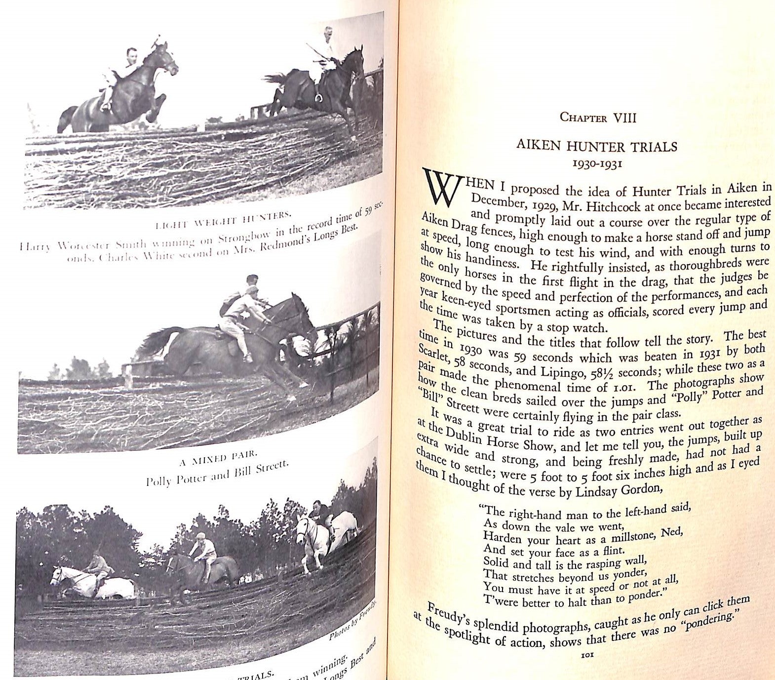 "Life And Sport In Aiken" 1935 SMITH, Harry Worcester