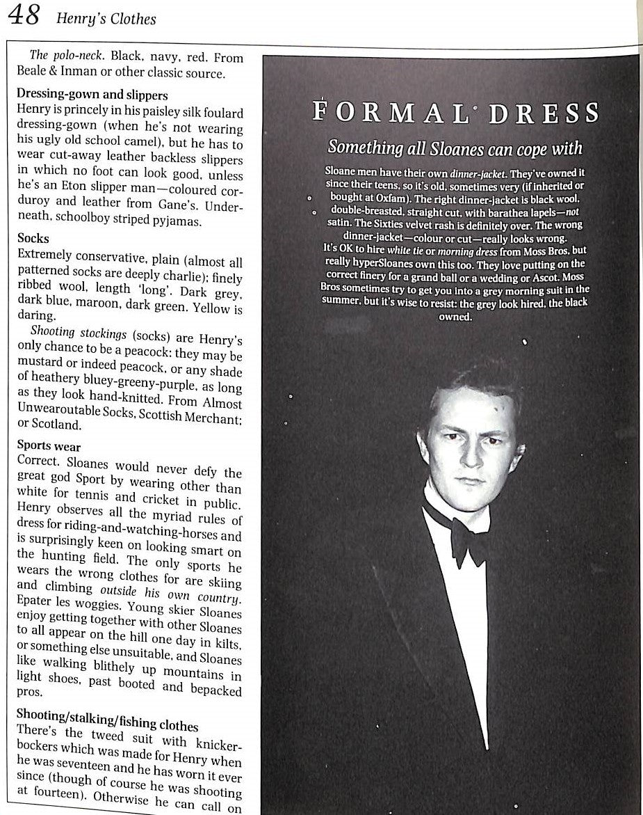 "The Official Sloane Ranger Handbook The First Guide To What Really Ma