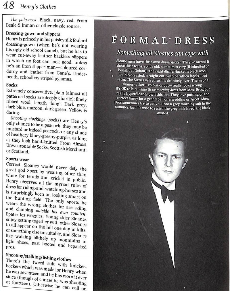 "The Official Sloane Ranger Handbook The First Guide To What Really Ma