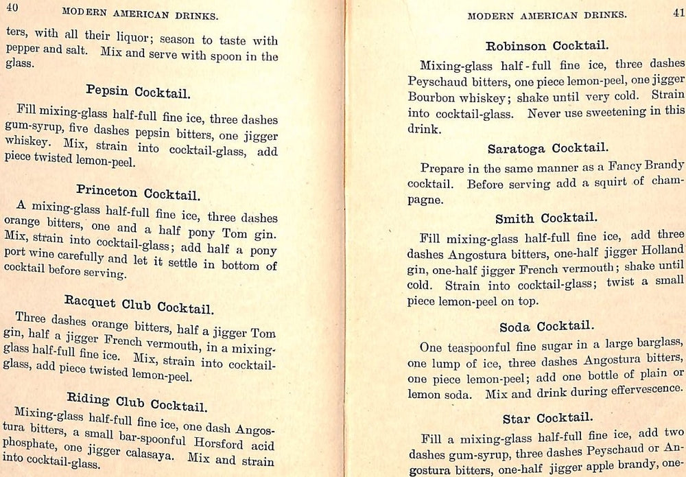 "Modern American Drinks: How To Mix And Serve All Kinds Of Cups And Dr