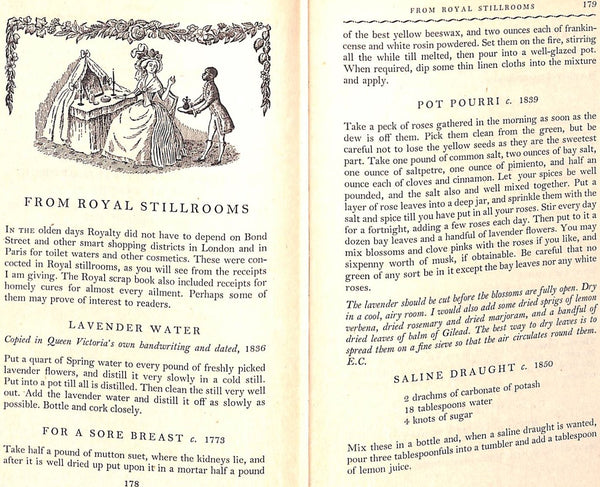 "Court Favourites Recipes From Royal Kitchens" 1953 CRAIG, Elizabeth