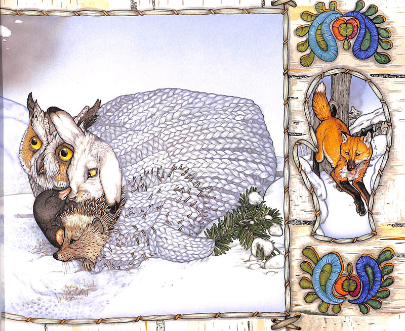 "The Mitten: A Ukrainian Folktale" 1989 BRETT, Jan