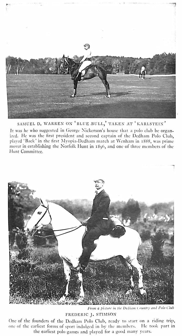 "Sport In Norfolk County" 1938 FORBES, Allan