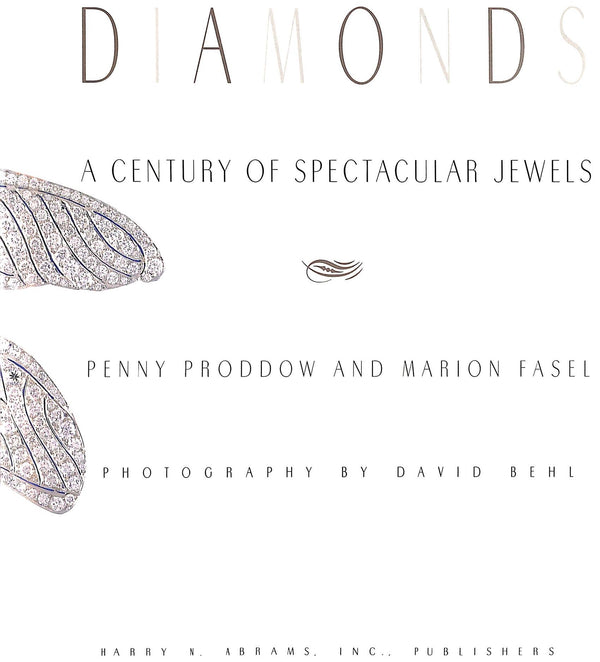 "Diamonds: A Century Of Spectacular Jewels" 1996 PRODDOW, Penny