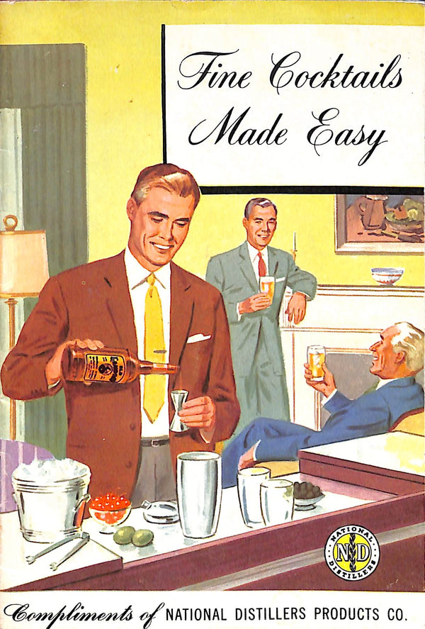 "Fine Cocktails Made Easy" c1952