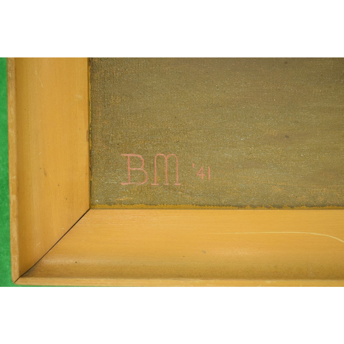 "Virginia Huntsman" Oil on Canvas Signed BM (19)41 (SOLD)