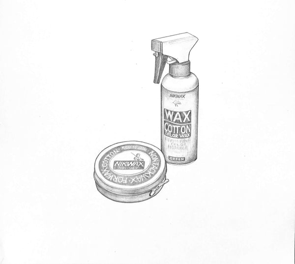 "Wax" Graphite Drawing