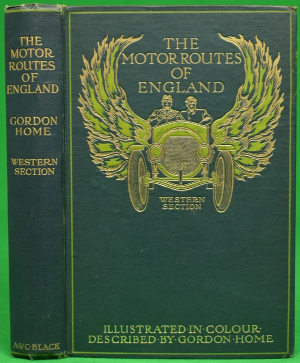 "The Motor Routes Of England: Western Section" 1911 HOME, Gordon