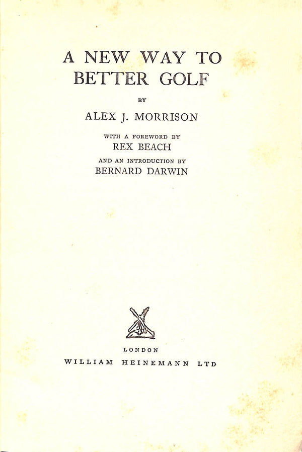 A New Way to Better Golf