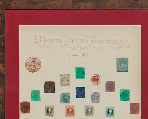 "United States Private Offices Postage Stamps"
