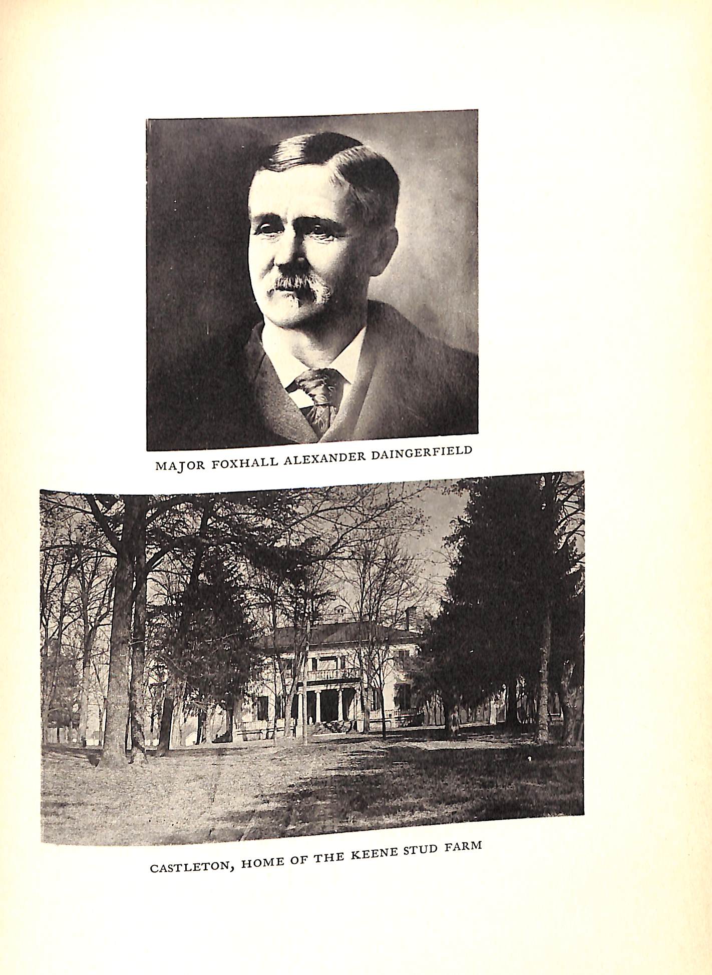 "Full Tilt: The Sporting Memoirs Of Foxhall Keene" HATCH, Alden and KE