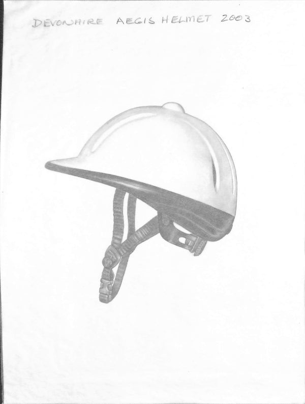 Devonshire Aegis Helmet 2003 Graphite Drawing