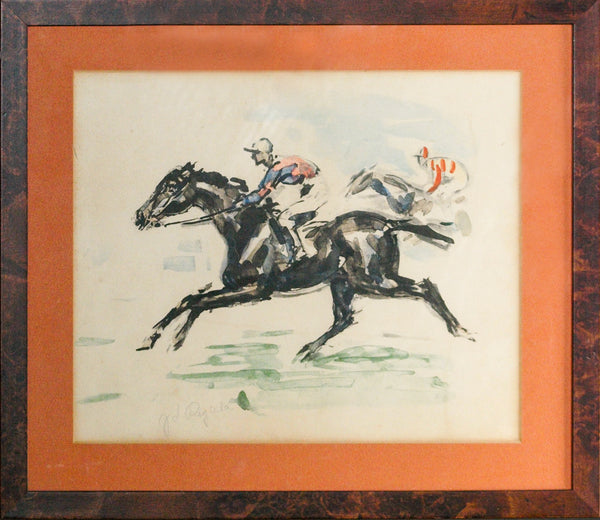 "Two Racehorses" (SOLD)