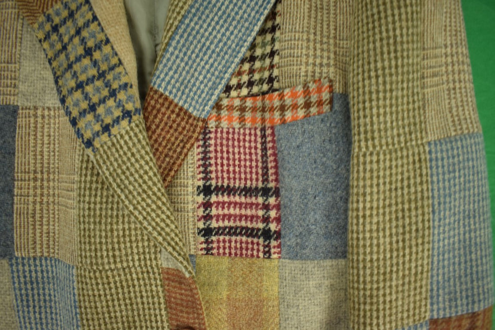 "Corbin, Ltd Patch Panel Tweed Sport Jacket" Sz: 44L (SOLD)